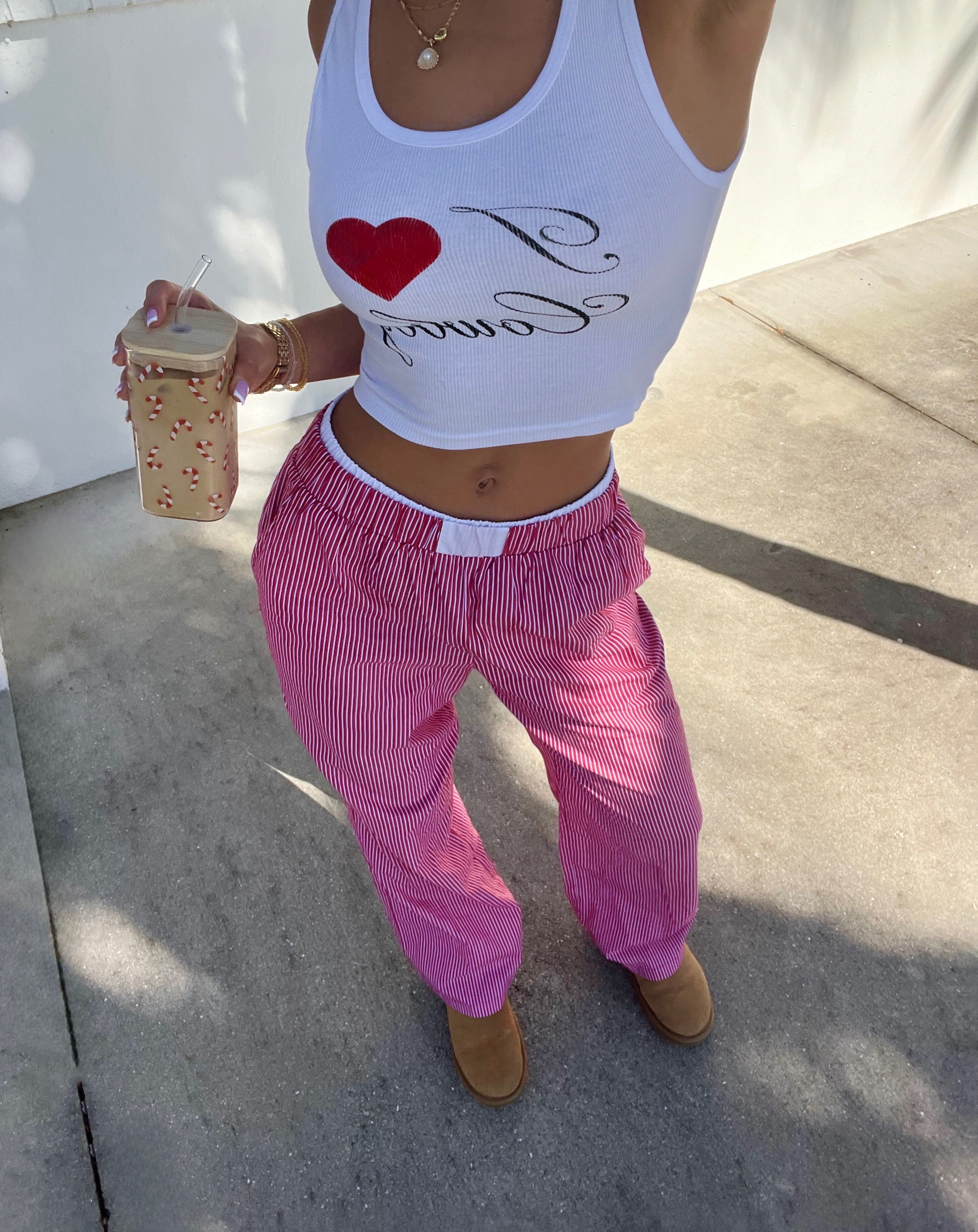 CANDY CANE LANE BOXER PANTS – sades